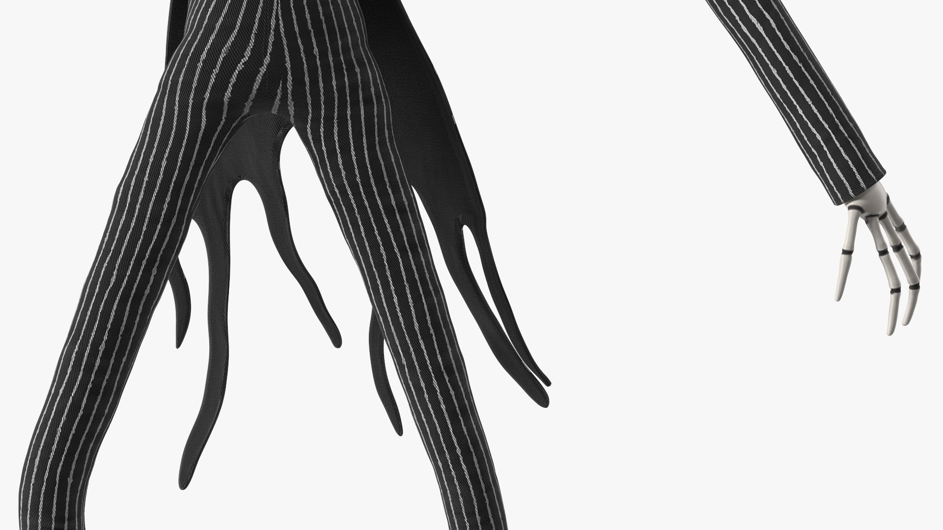 Angry Jack Skellington Character 3D model - TurboSquid 2007299