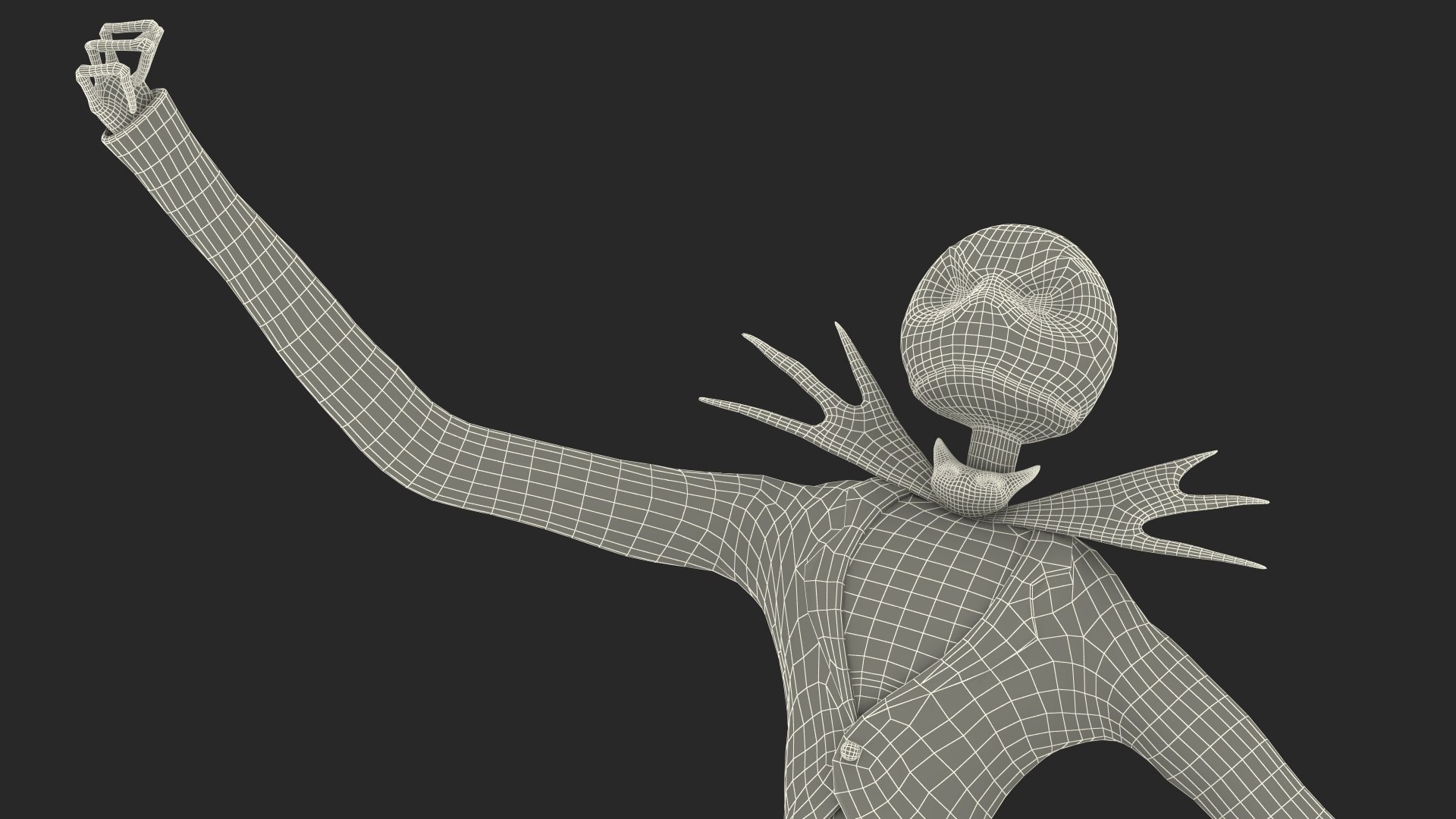 Angry Jack Skellington Character 3D Model - TurboSquid 2007299