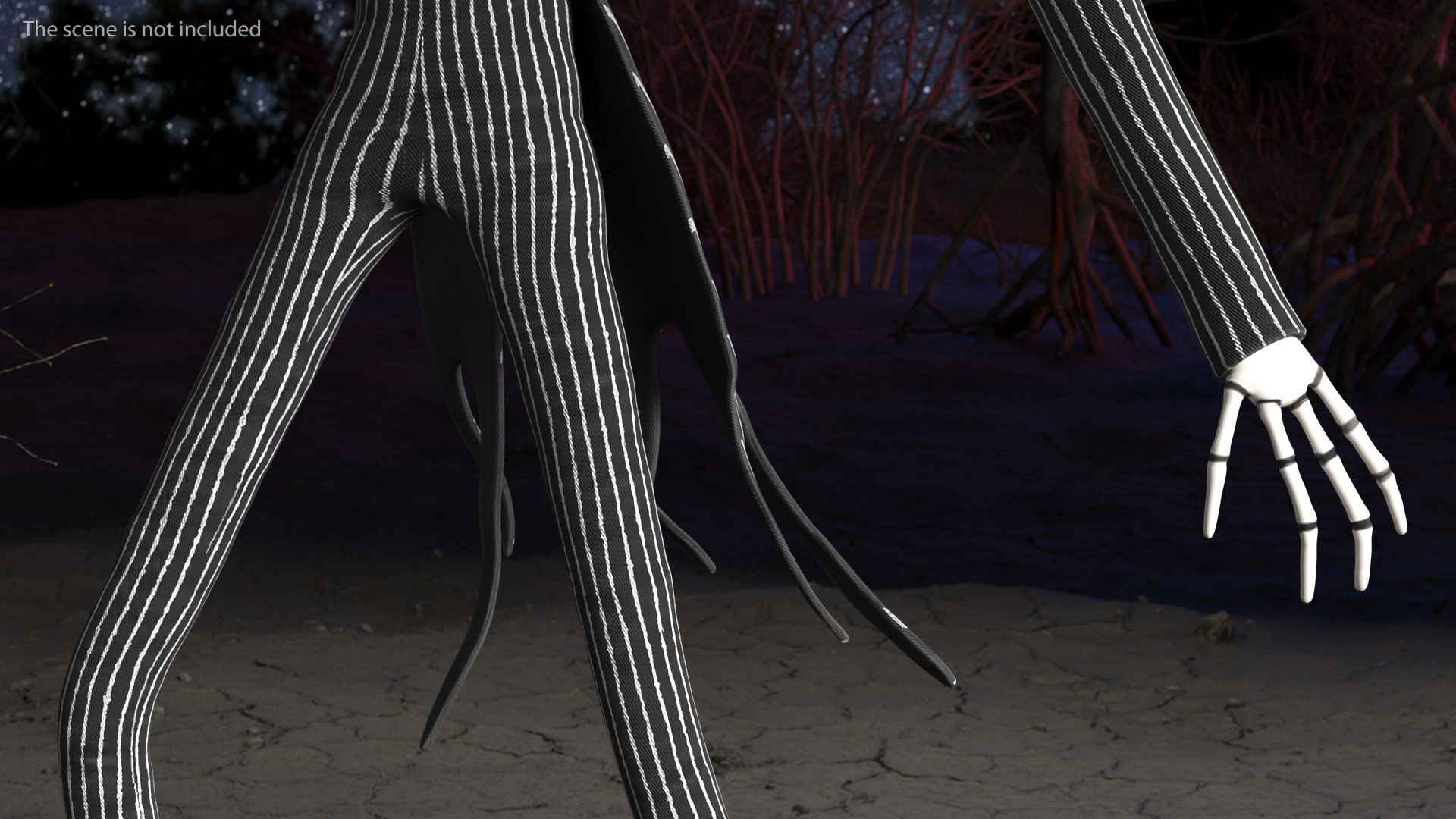 Angry Jack Skellington Character 3D Model - TurboSquid 2007299