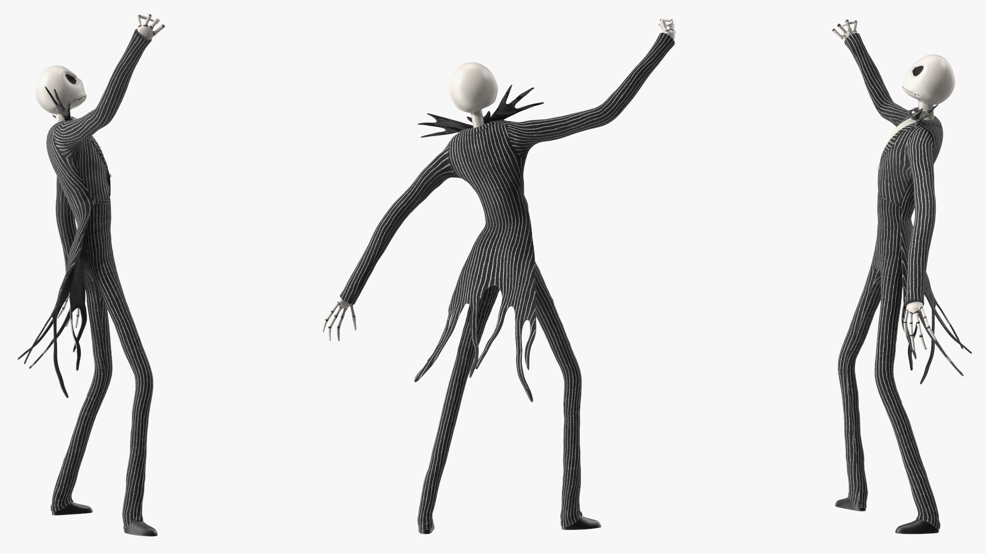 Angry Jack Skellington Character 3D Model - TurboSquid 2007299