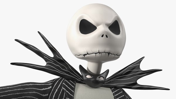 modelo 3d Personaje enojado de Jack Skellington - TurboSquid 2007299