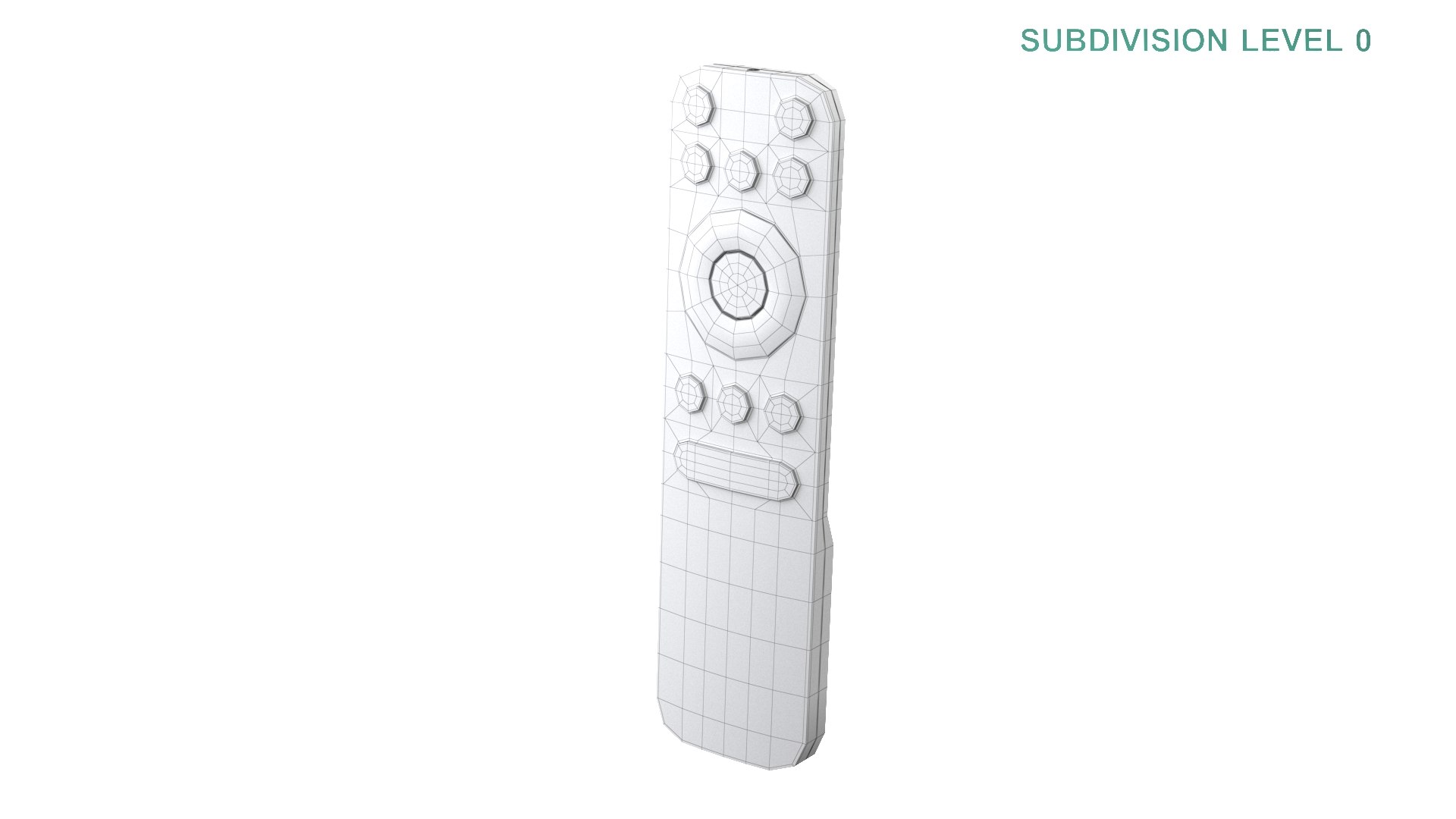 Remote Control 3D - TurboSquid 1752678