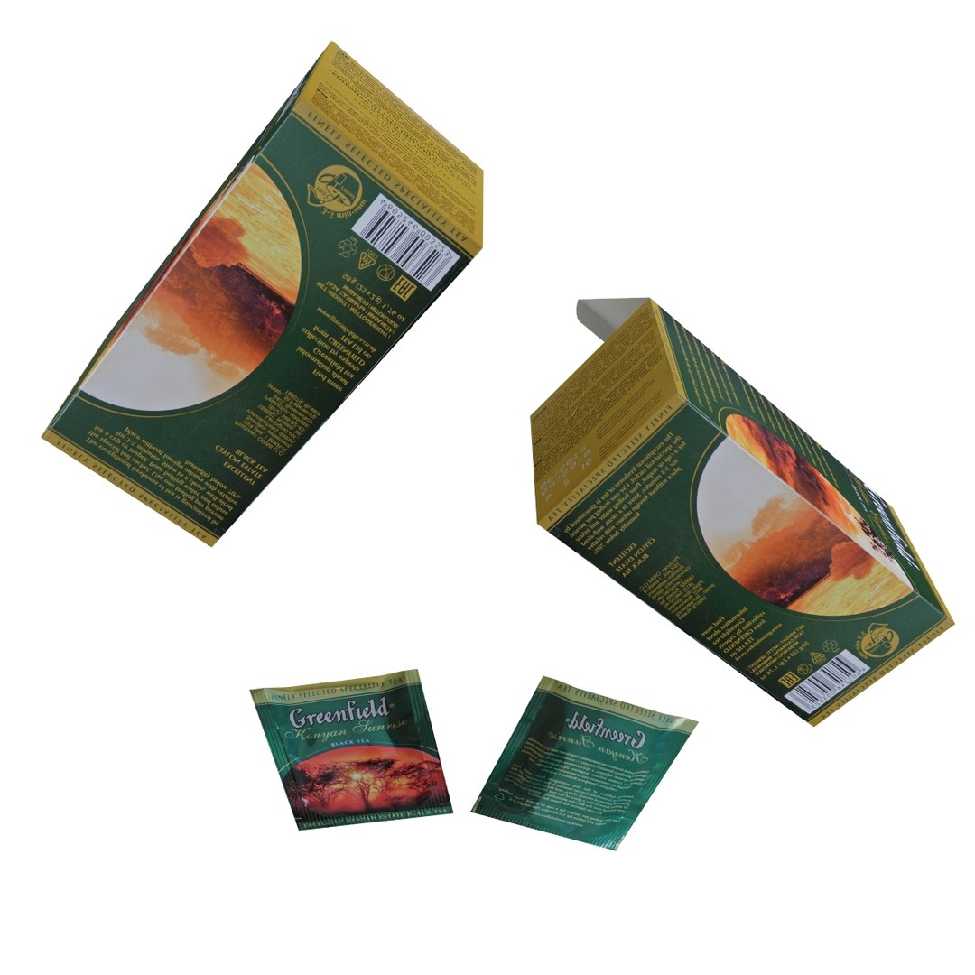 tea greenfield 3d model