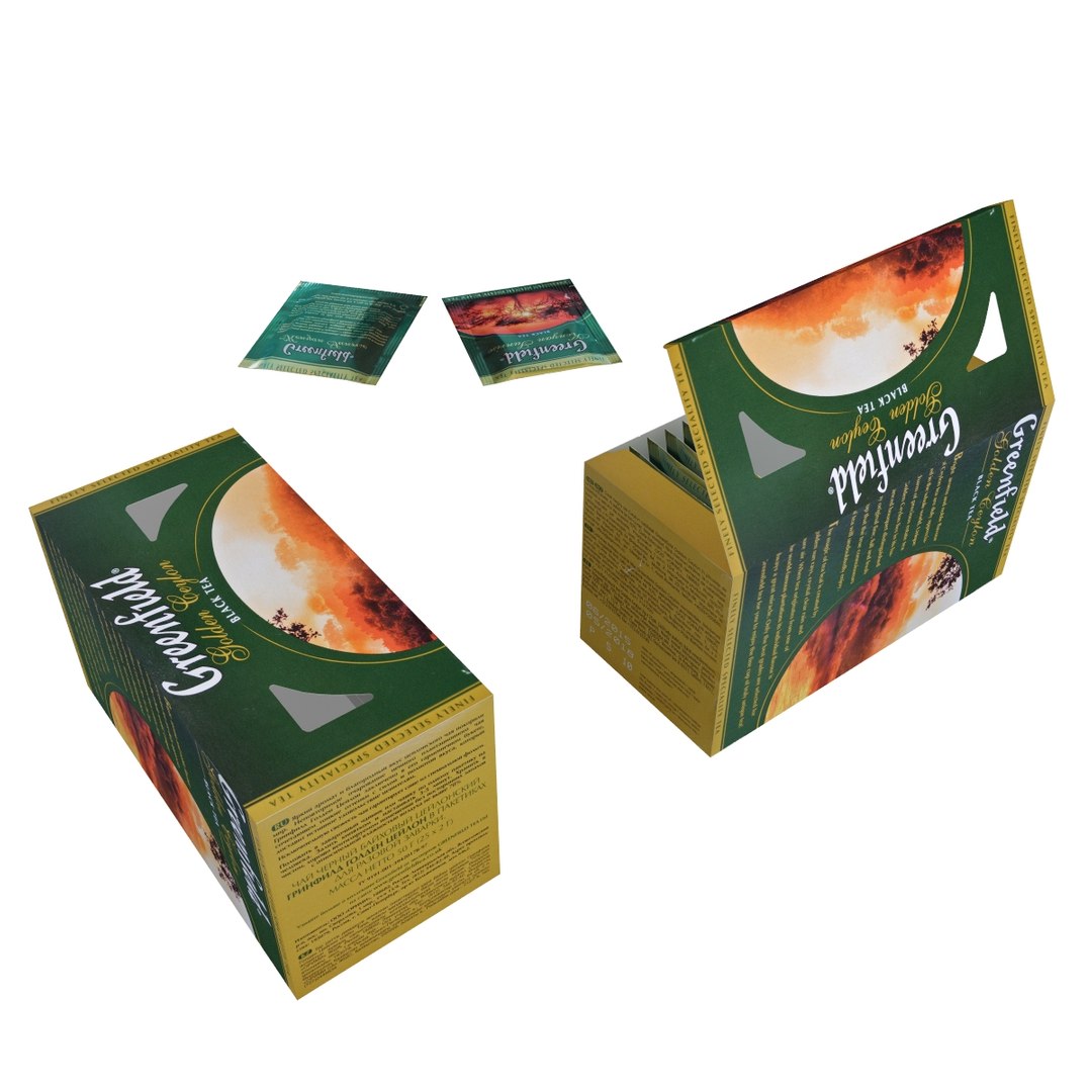 Tea Greenfield 3d Model