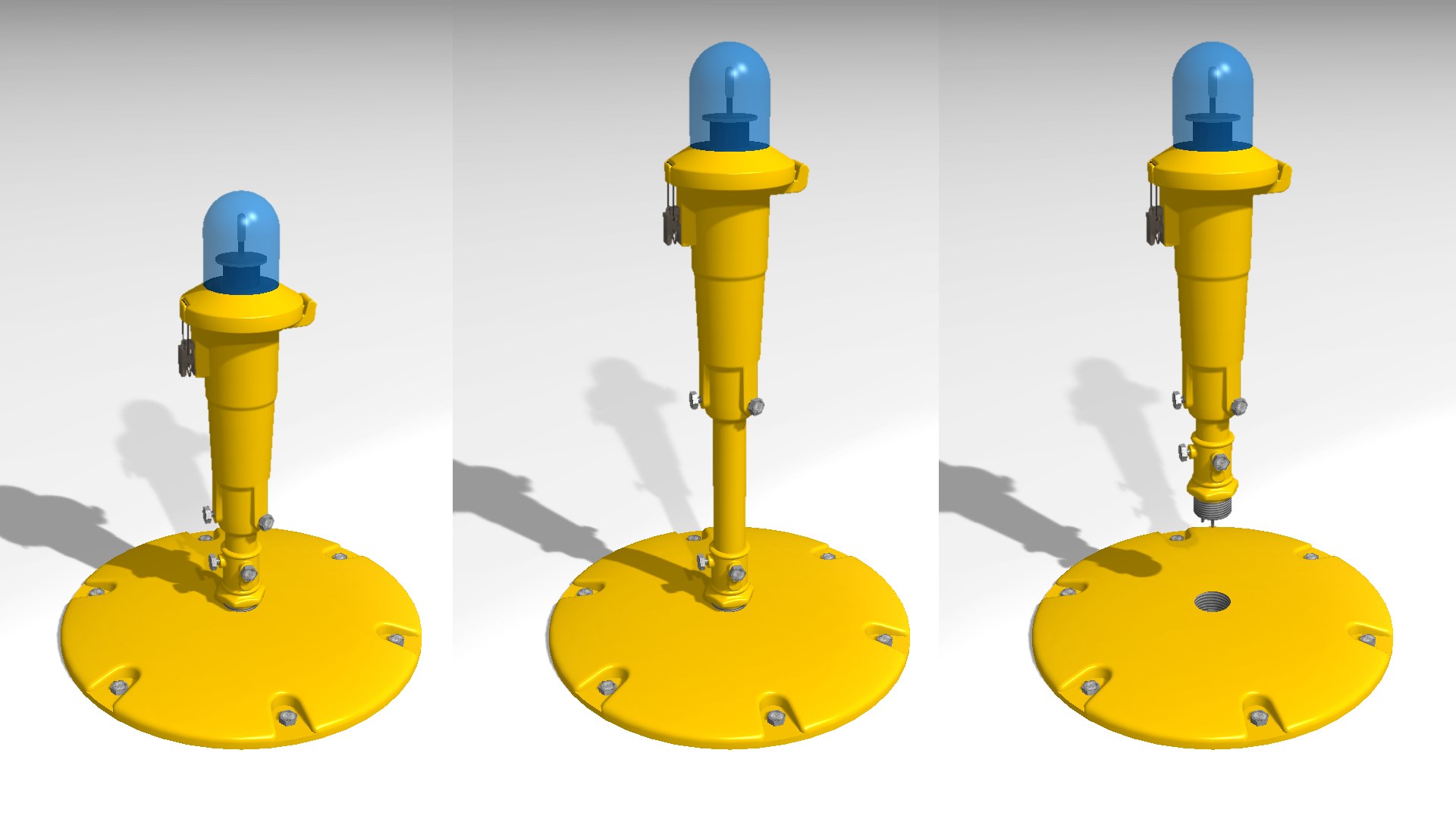 3D Model Runway Edge Light - Omnidirectional - High Poly - TurboSquid ...