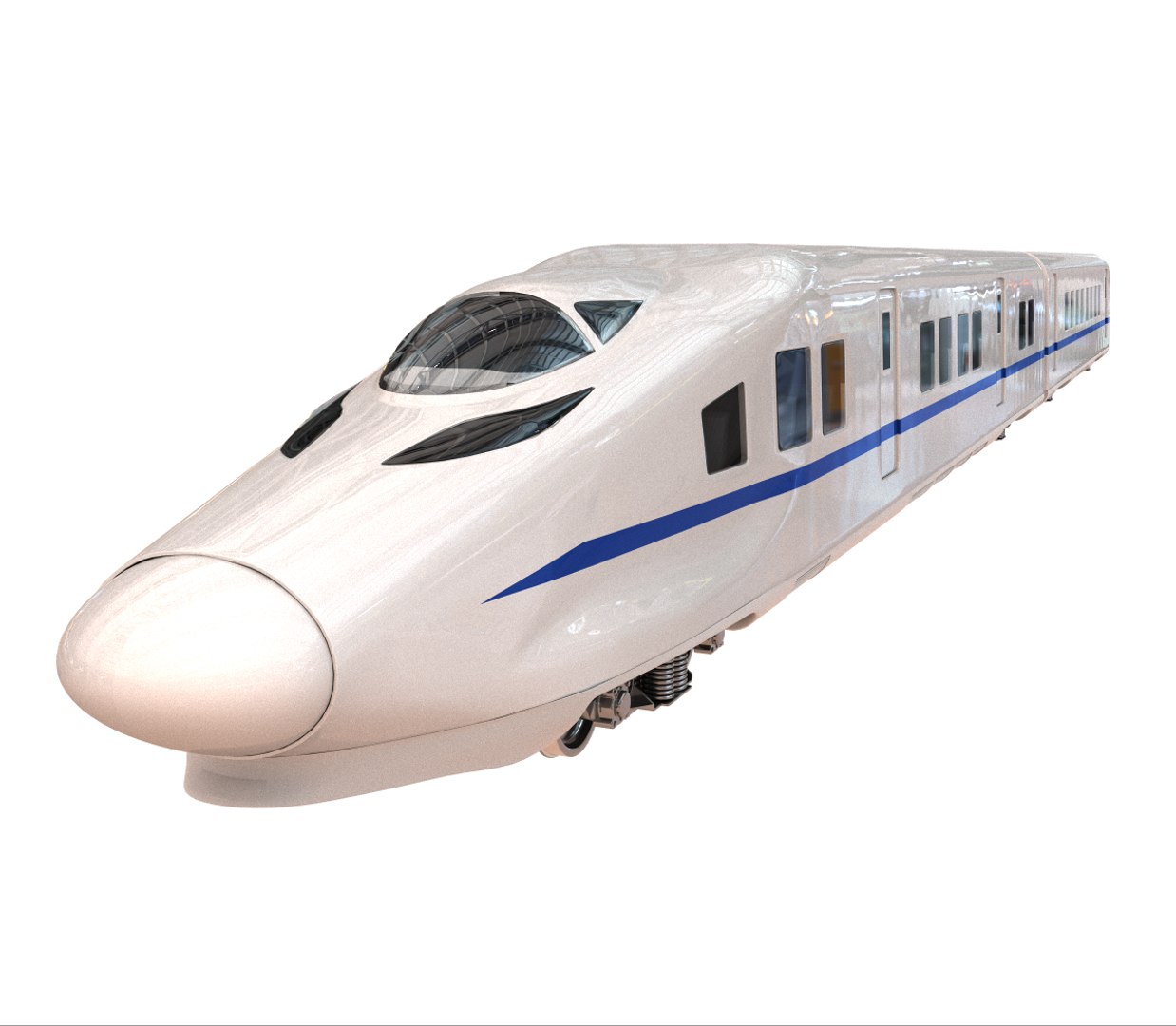 Train Crh Siemens 3D Model - TurboSquid 1153988