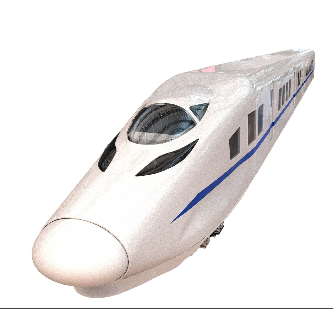 Train Crh Siemens 3D Model - TurboSquid 1153988