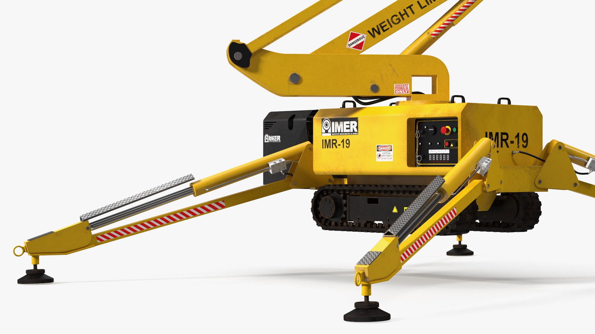 Articulated Boom Lift With Crawler Chassis 3D - TurboSquid 2277219
