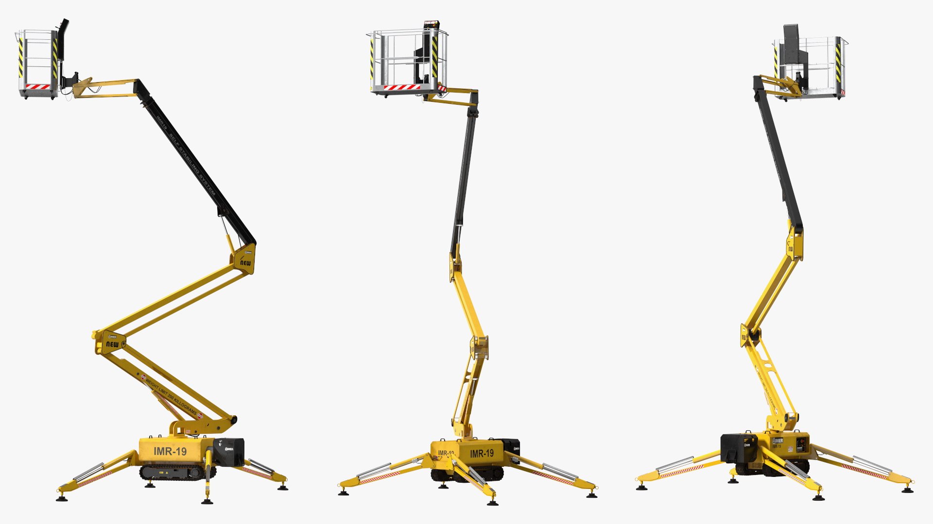 Articulated Boom Lift With Crawler Chassis 3D - TurboSquid 2277219