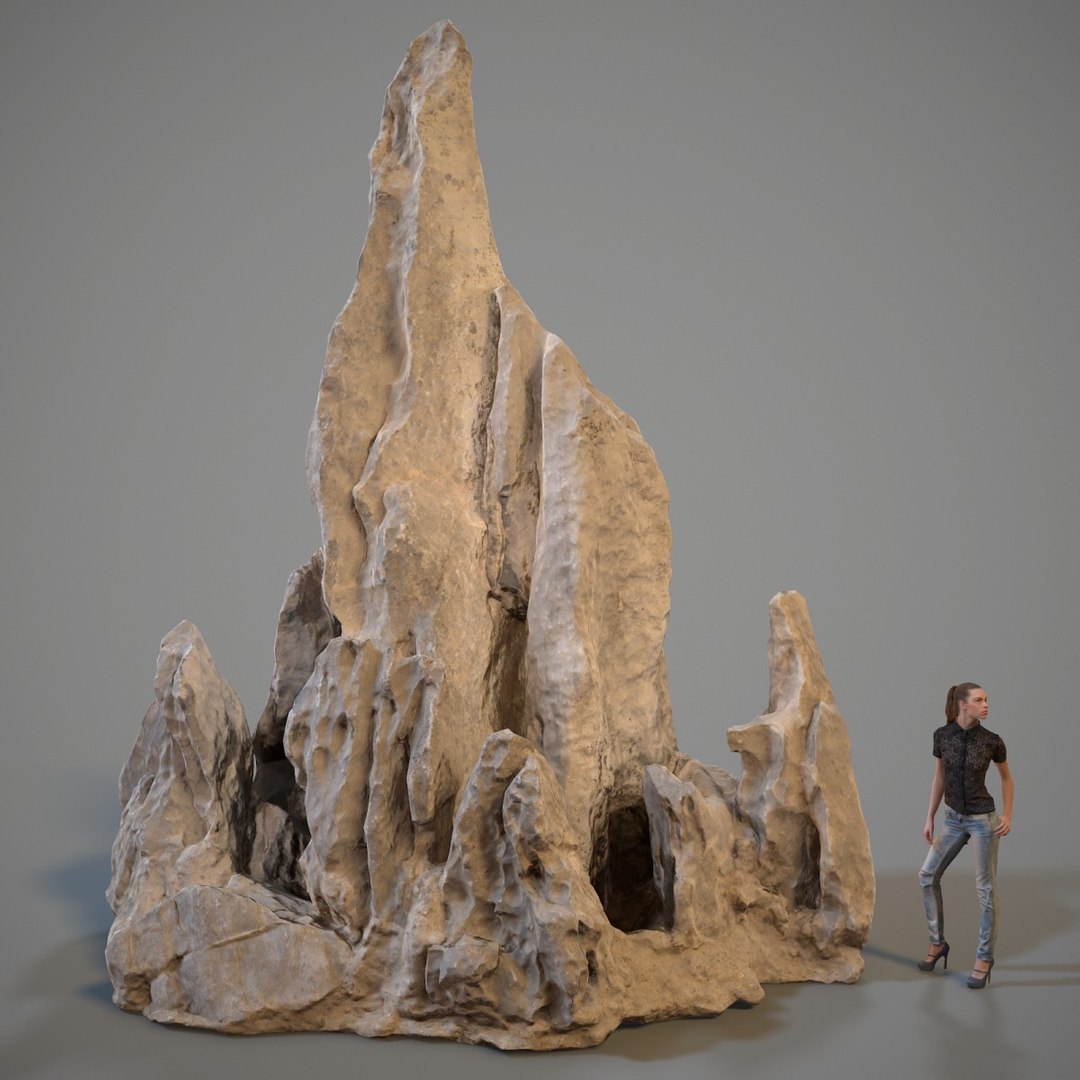 Scanned Landscape Rocks Stones 3D Model - TurboSquid 1154349