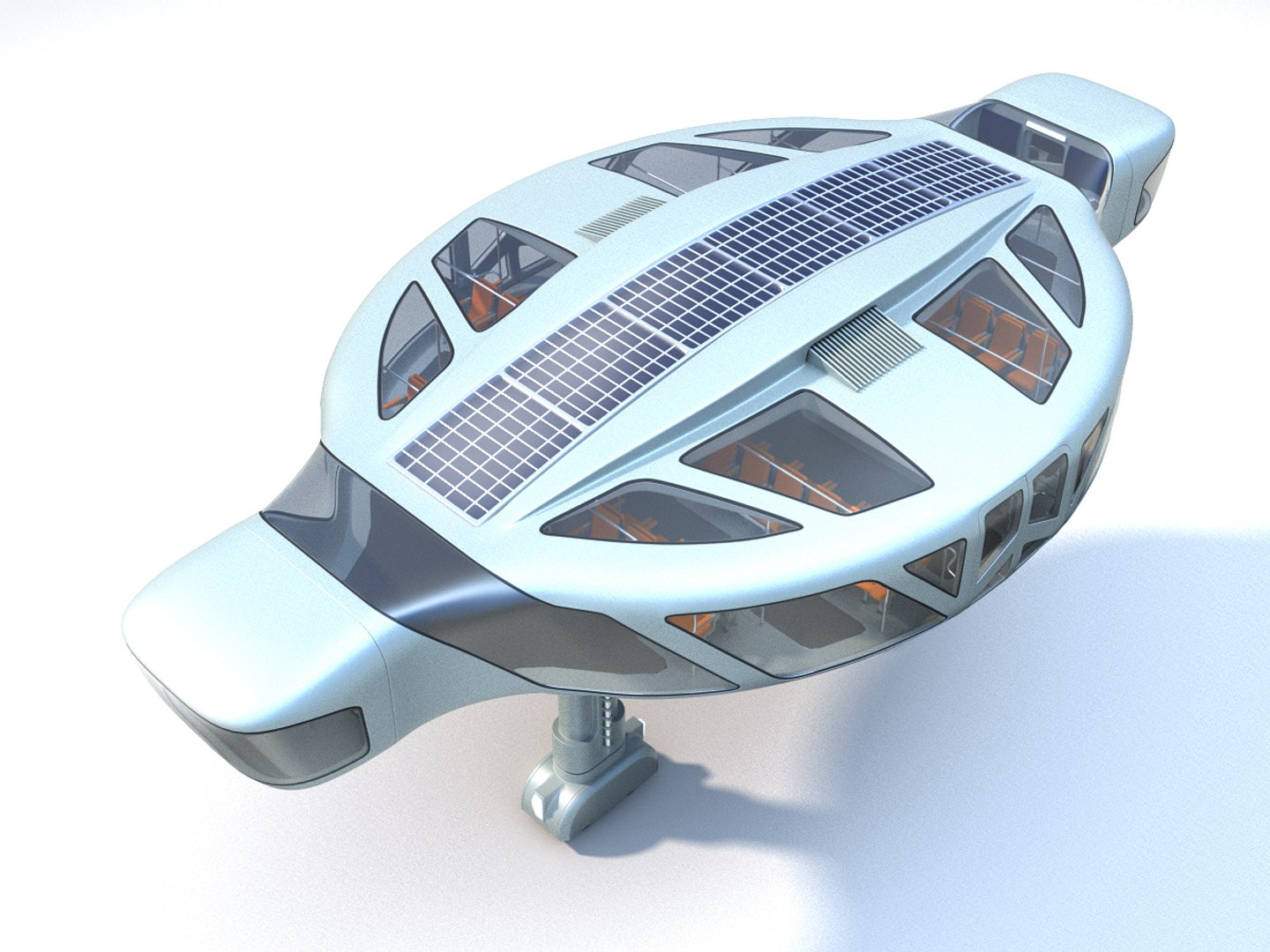 Concept Rotor Bus Model - TurboSquid 1275983