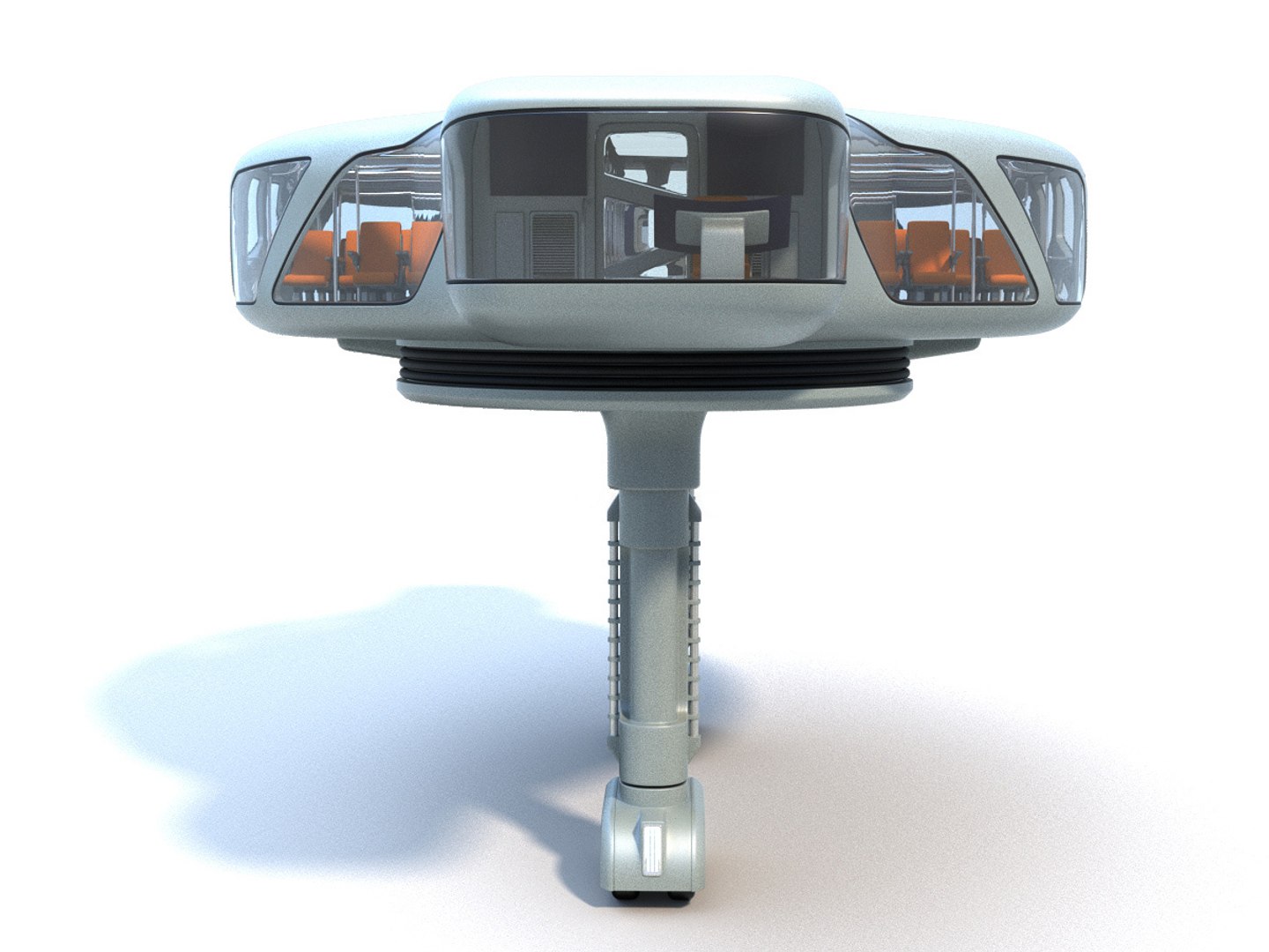 Concept Rotor Bus Model - TurboSquid 1275983