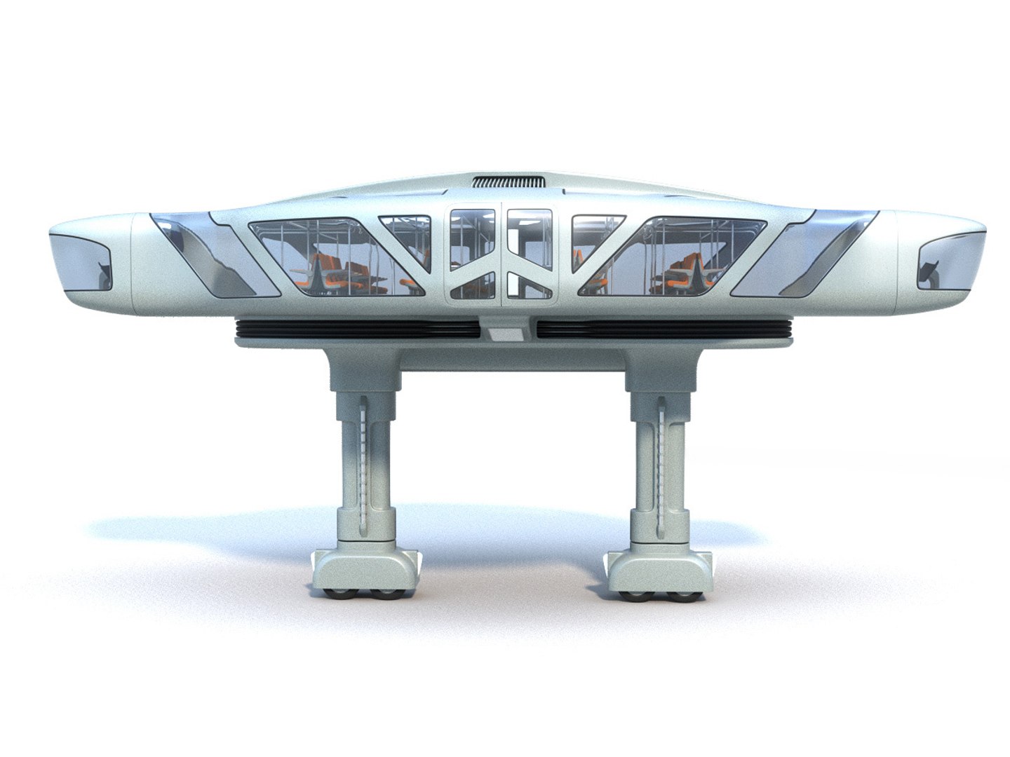 Concept Rotor Bus Model - TurboSquid 1275983