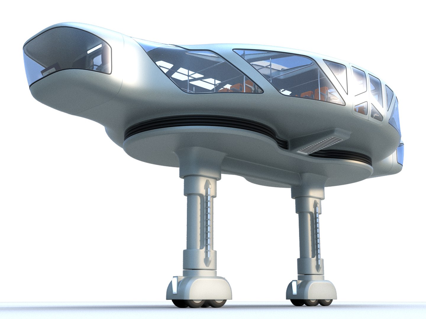 Concept Rotor Bus Model - TurboSquid 1275983