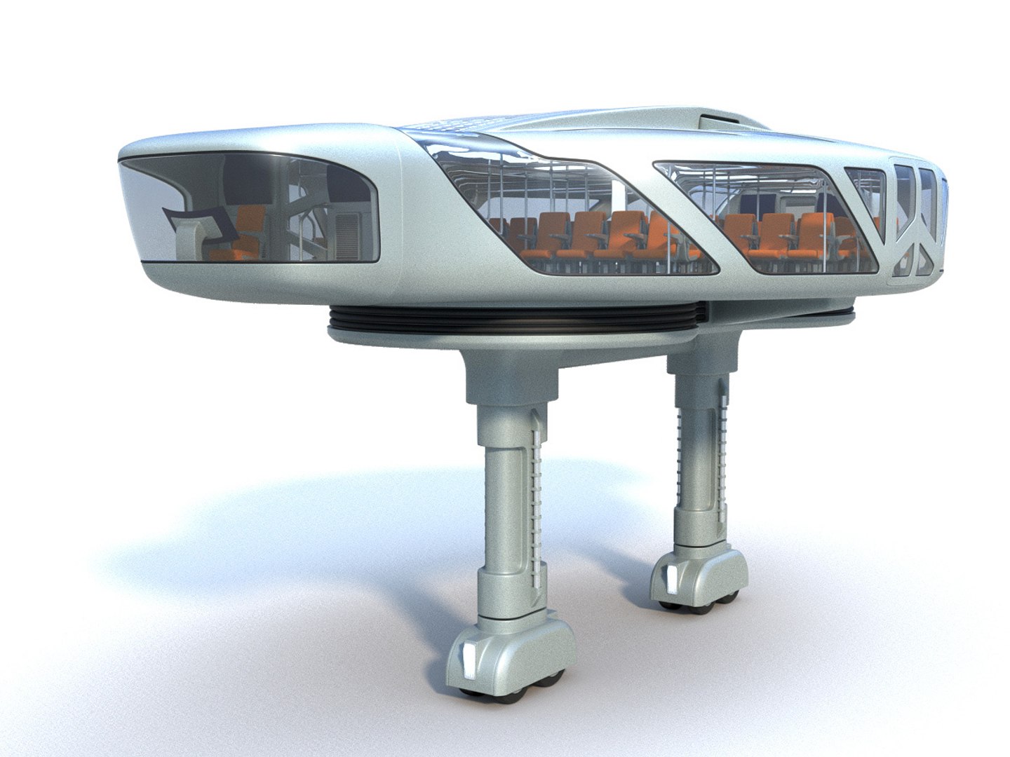 Concept Rotor Bus Model - TurboSquid 1275983