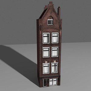 3d model dutch house