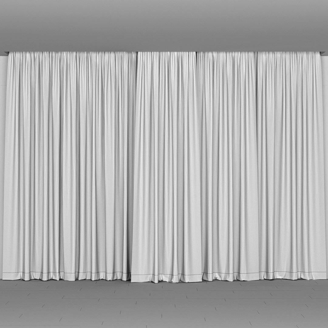 Curtains2 model - TurboSquid 2128759