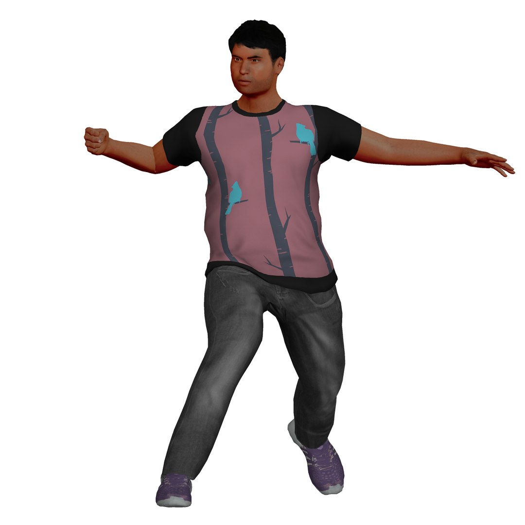 3D Model Fat Man Character - TurboSquid 1661774