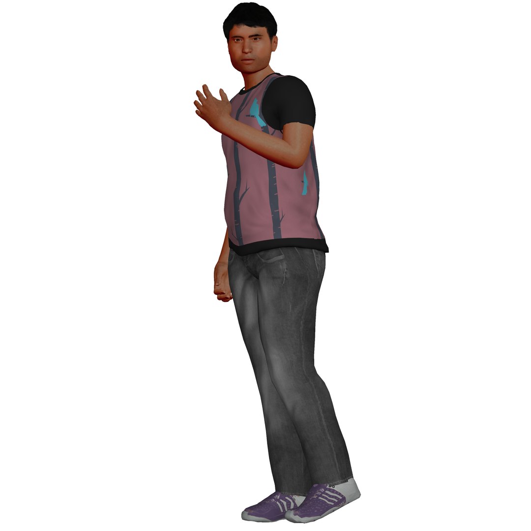 3D Model Fat Man Character - TurboSquid 1661774