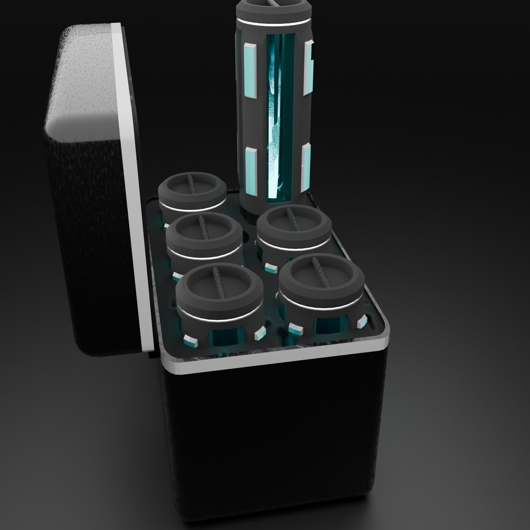 3D Sci Fi Container Model - TurboSquid 2288357