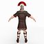 3d roman armor set model