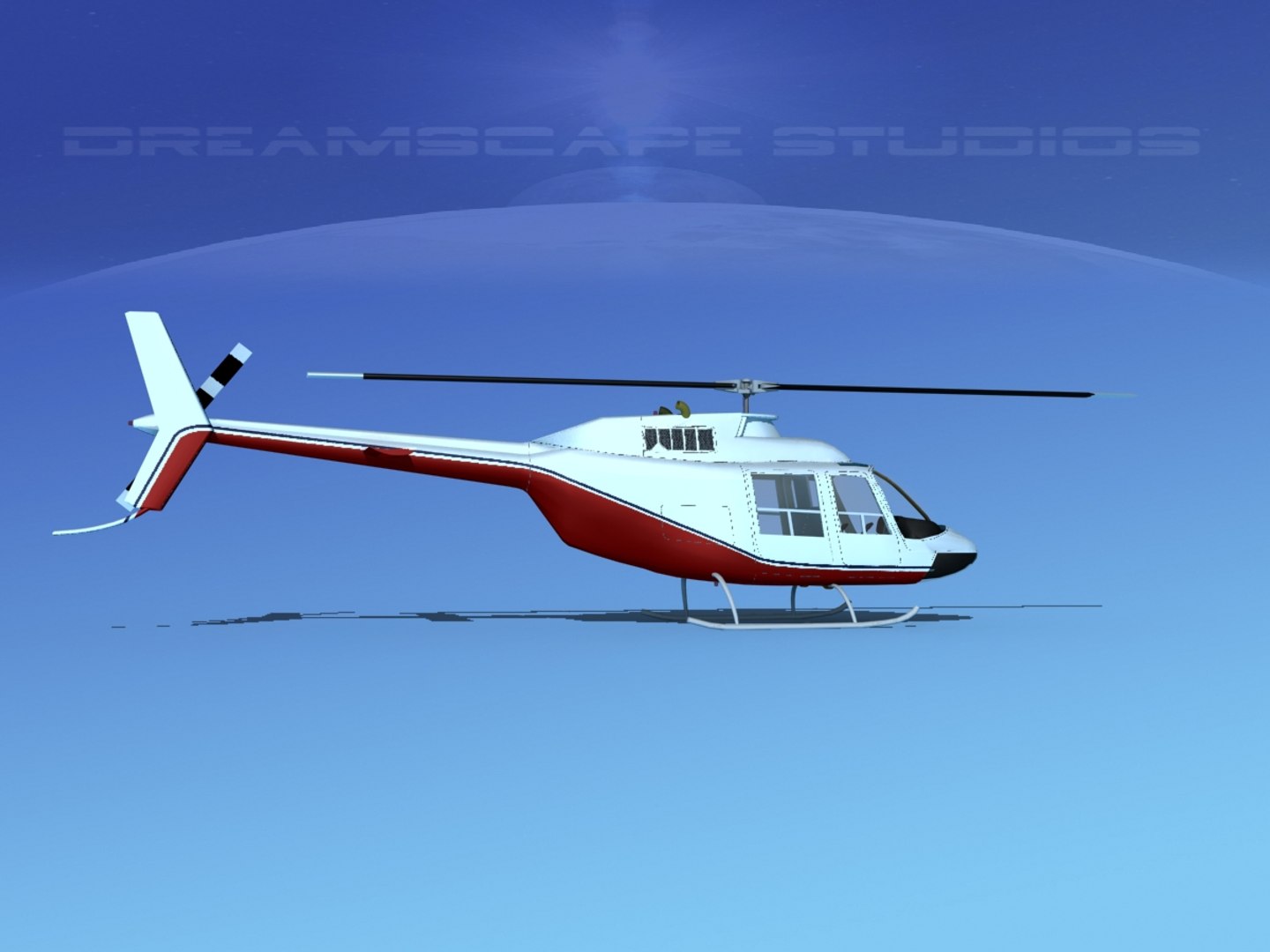 Rotor Bell 206 3D Model - TurboSquid 1202208