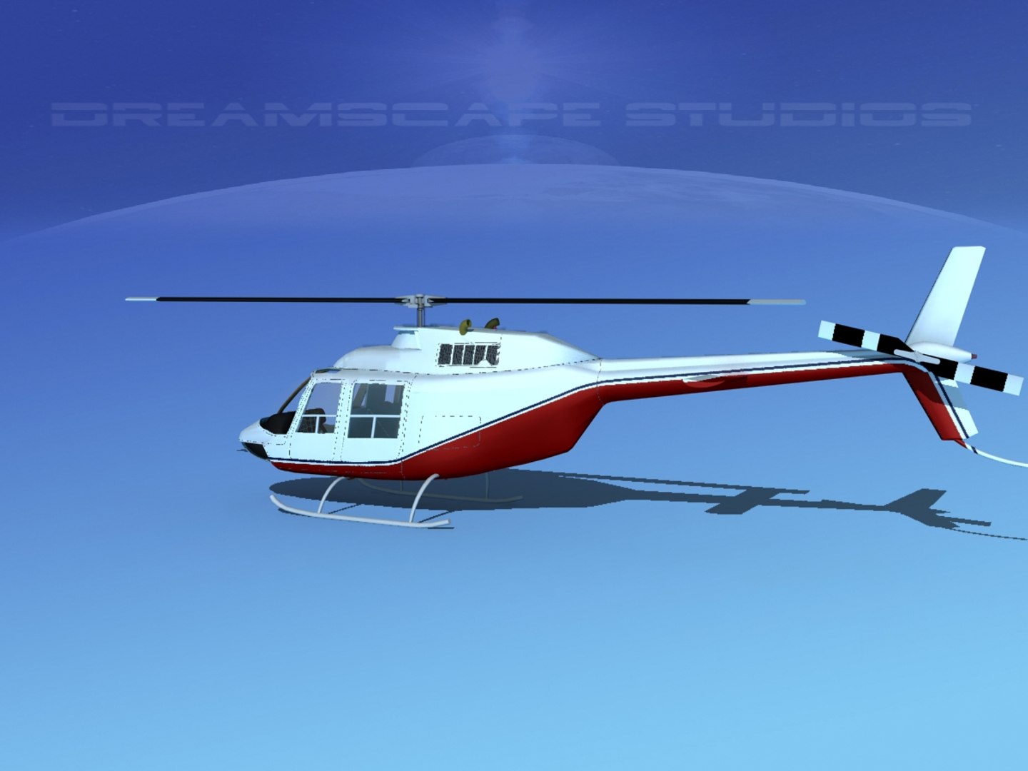 Rotor Bell 206 3D Model - TurboSquid 1202208