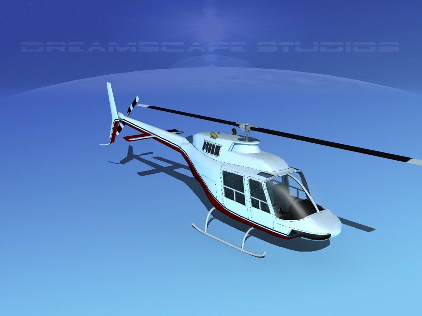 Rotor Bell 206 3D Model - TurboSquid 1202208