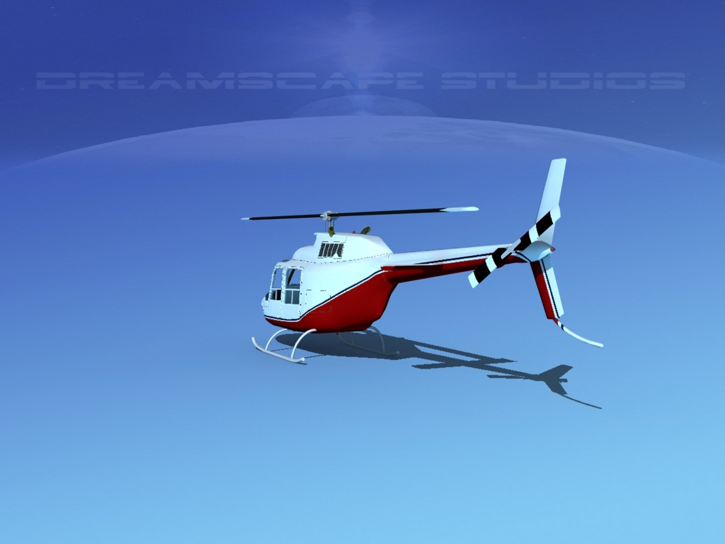 Rotor Bell 206 3D Model - TurboSquid 1202208