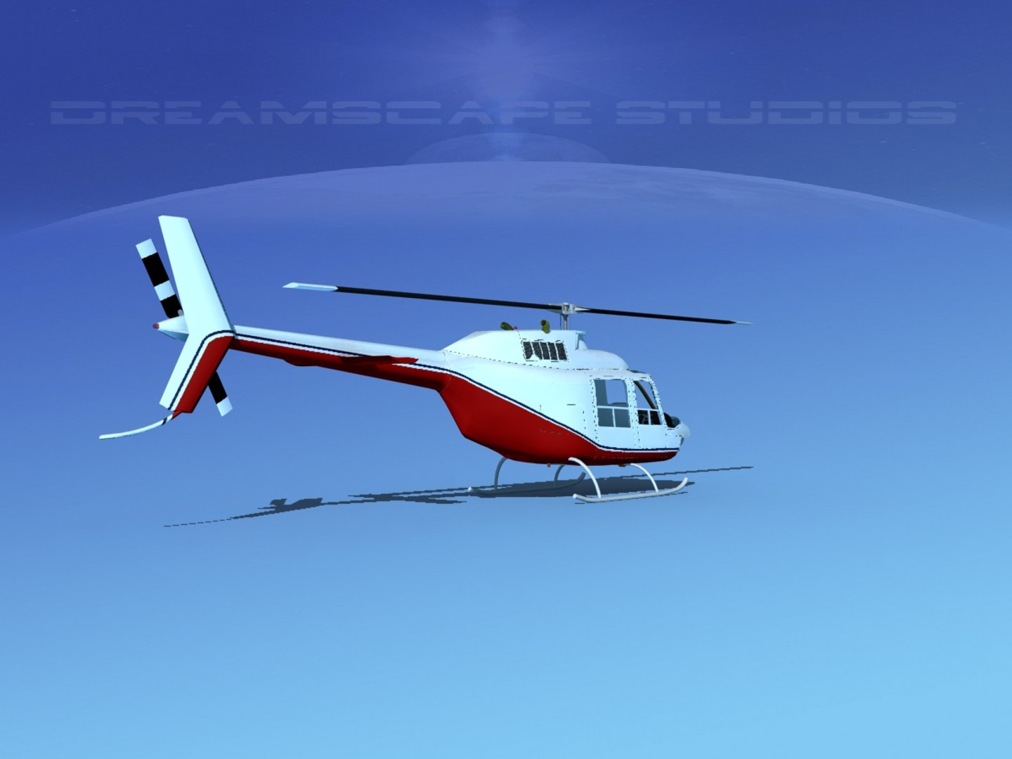 Rotor Bell 206 3D Model - TurboSquid 1202208