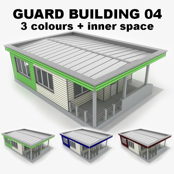 Guard Building 3D Models for Download | TurboSquid