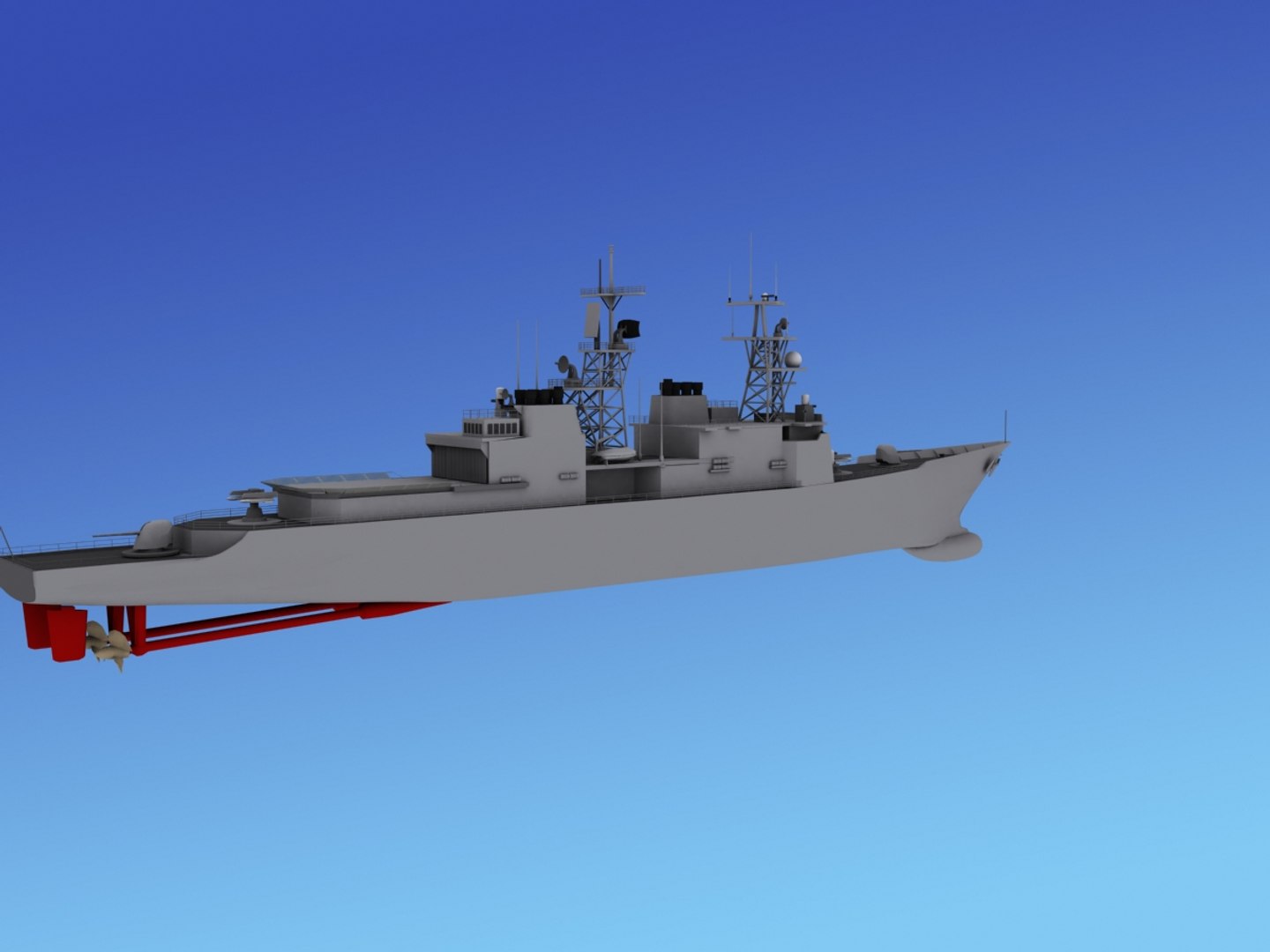 3d kidd class destroyer