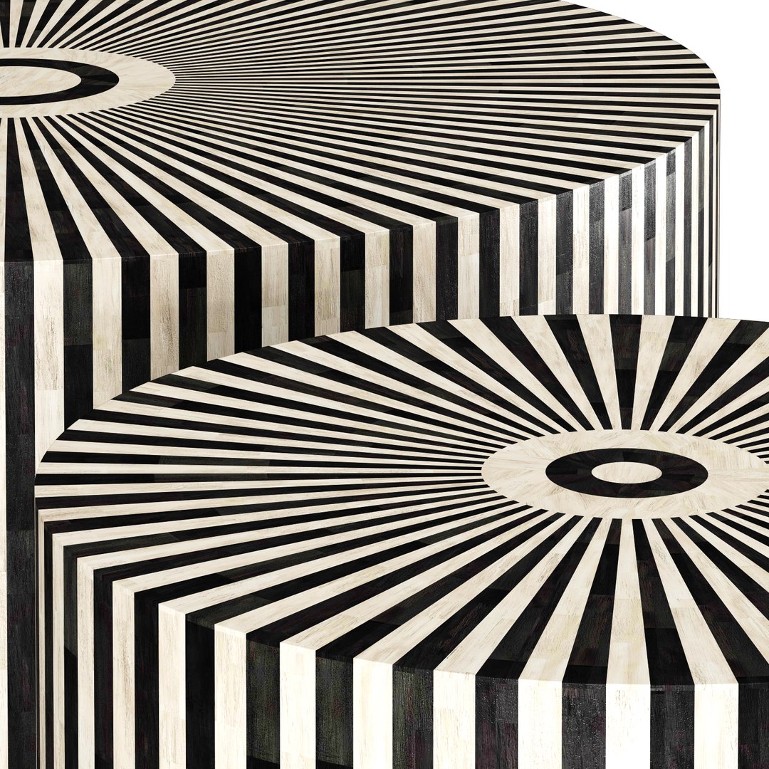 Kare Electra Coffee Tables 3D Model - TurboSquid 2333735