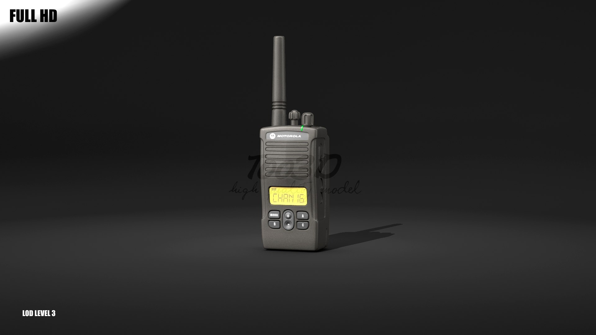 3d handheld transceiver