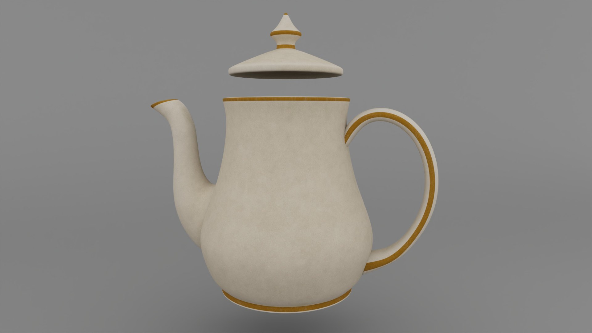 3D Tea Set Model - TurboSquid 2338449