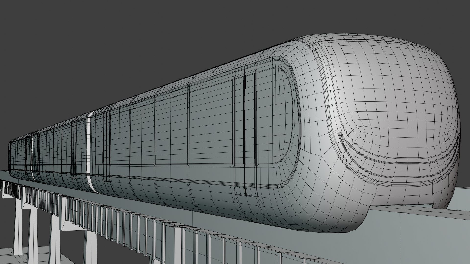 3D Monorail and maglev trains collection - TurboSquid 2087158