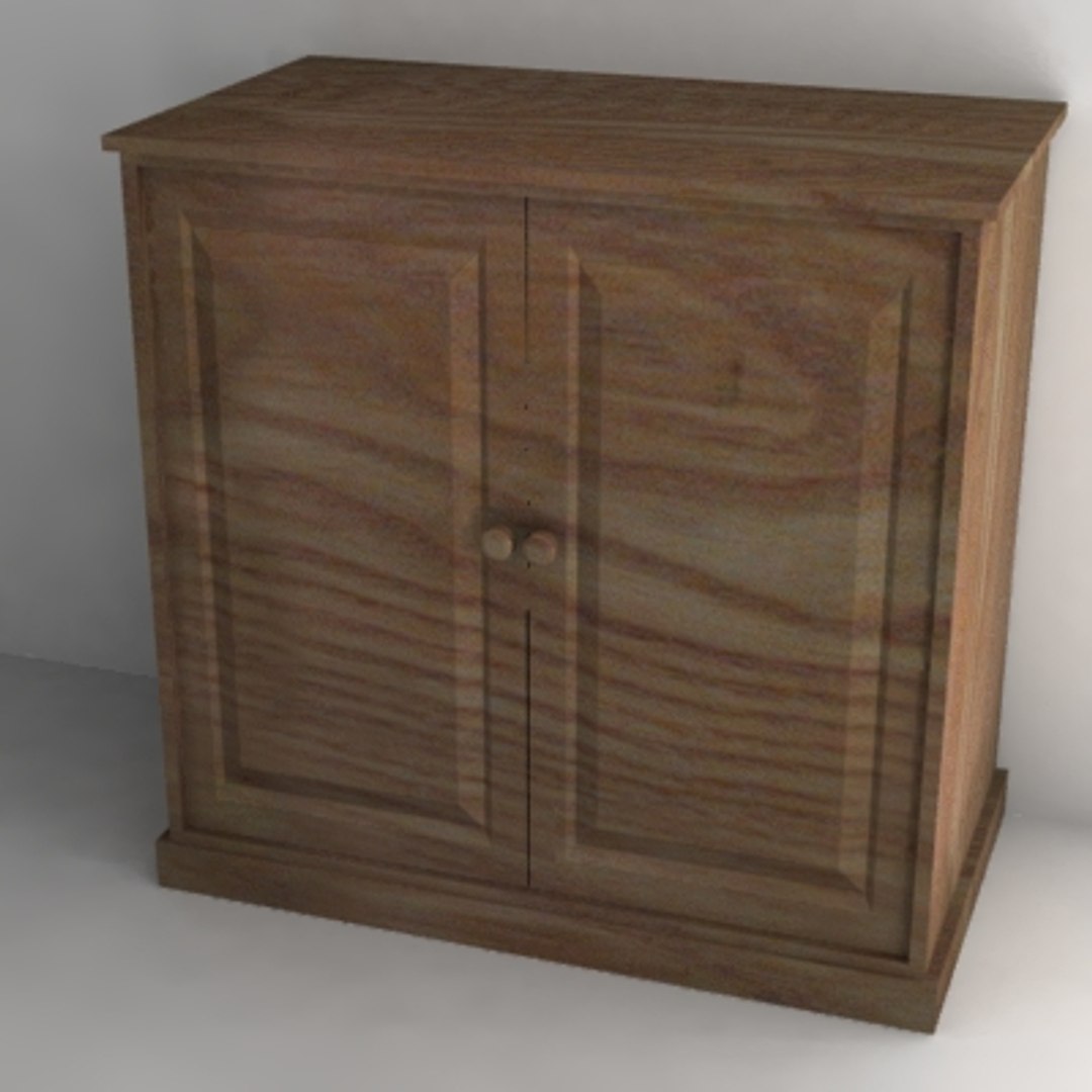 3d cupboard model