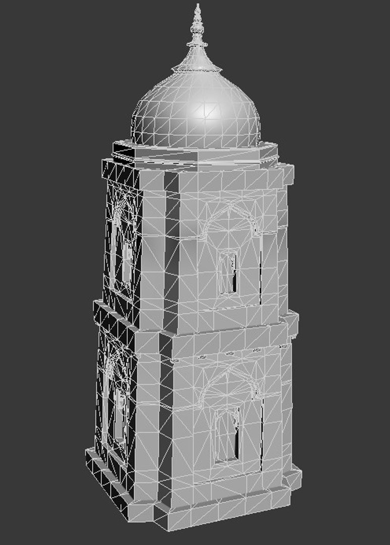 3D Arabian Tower - TurboSquid 1463901