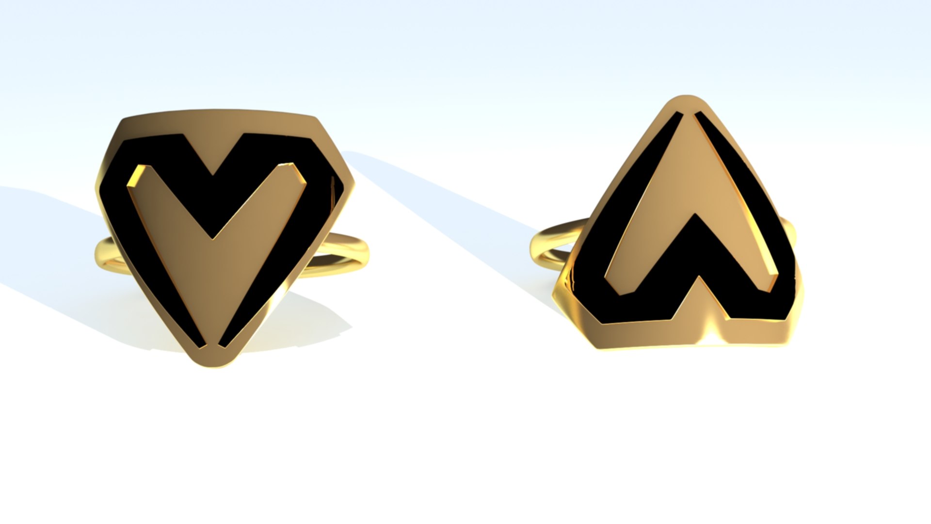 3D M And W Logo Ring - TurboSquid 1905185