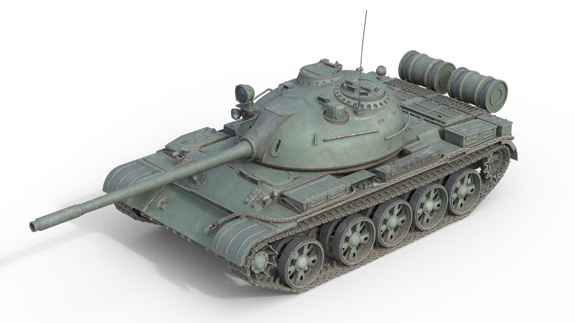 T 55 Main Battle Tank 3D - TurboSquid 2331399