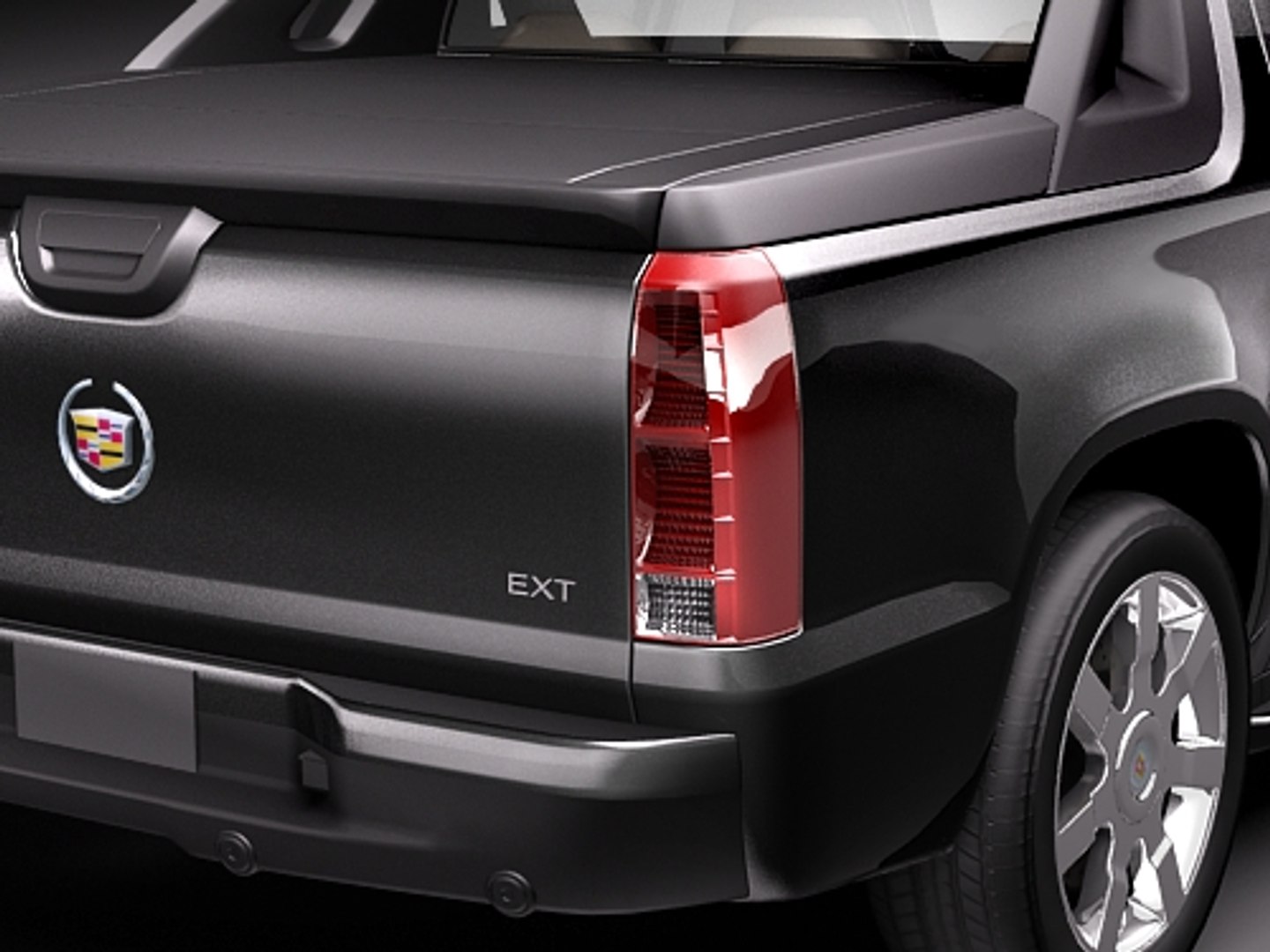 Cadillac Escalade Ext Suv 3d Model