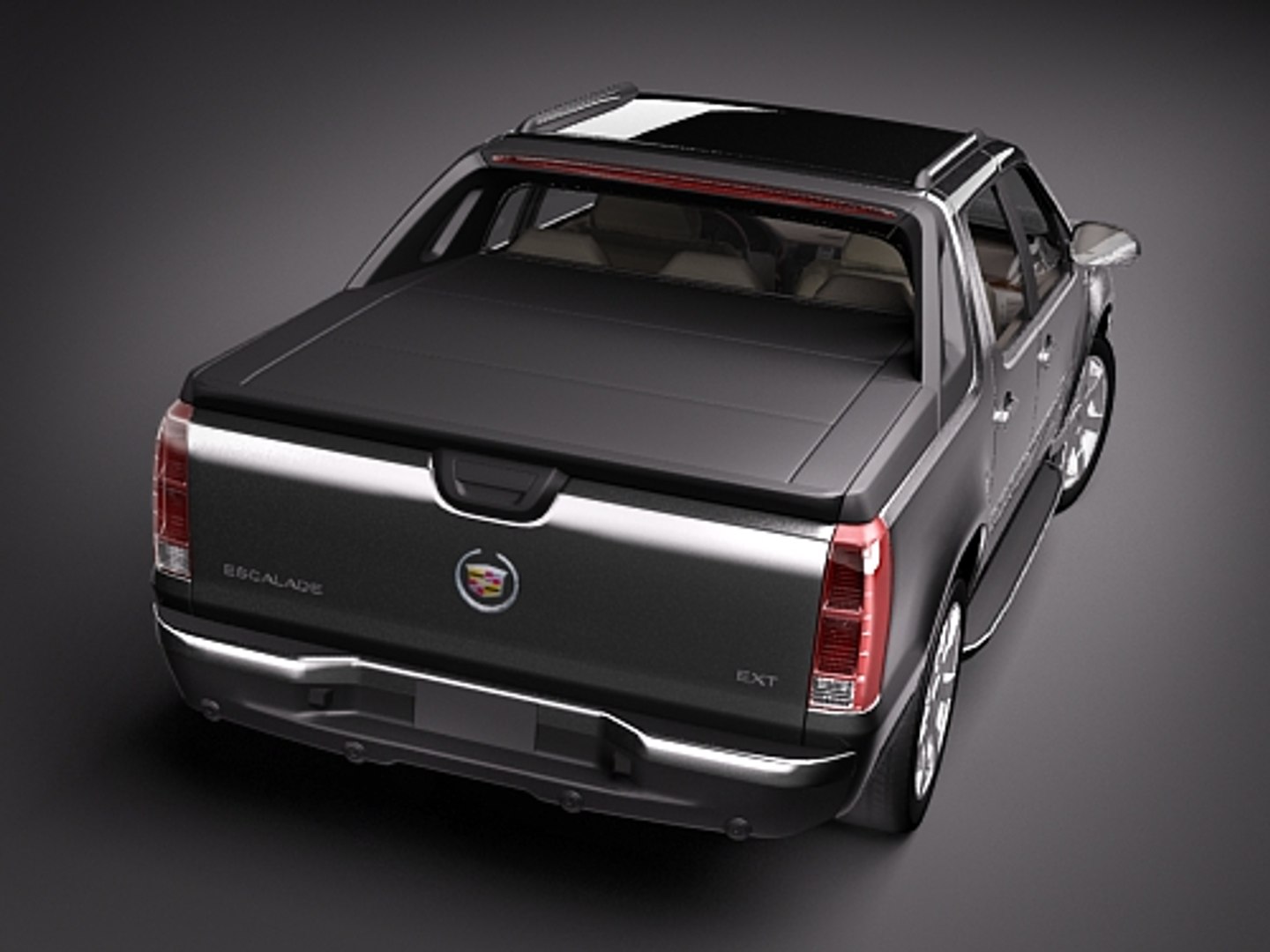 Cadillac Escalade Ext Suv 3d Model