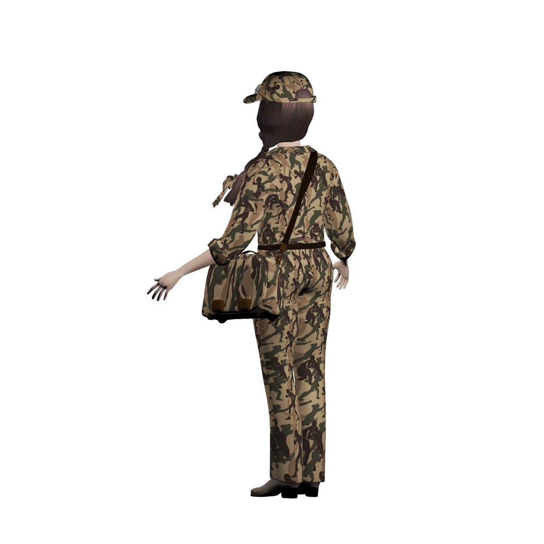 3D girl robbie - TurboSquid 1378168