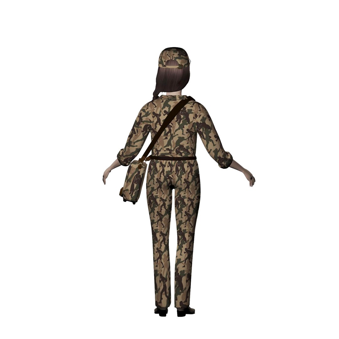 3D girl robbie - TurboSquid 1378168