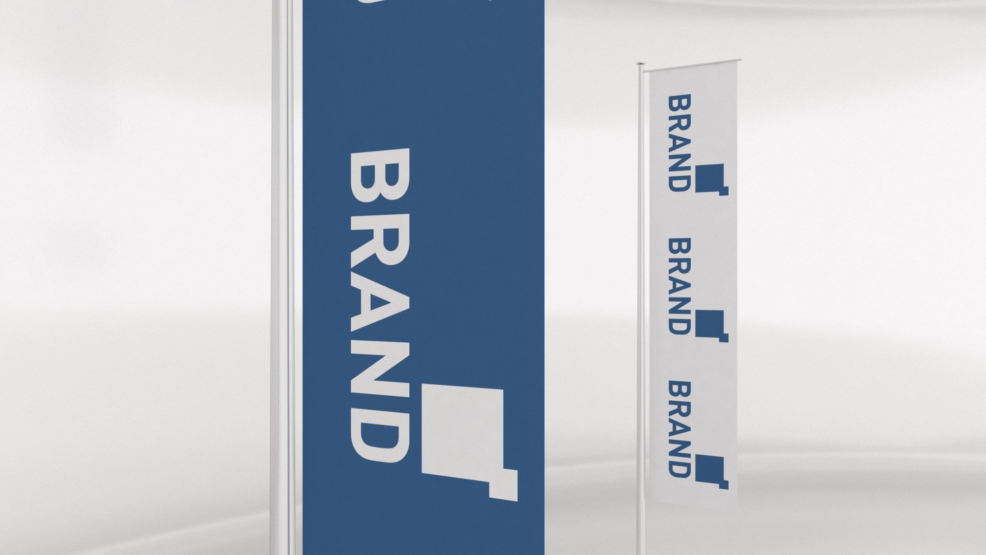 Vertical Flag Logo Animation 3D Model - TurboSquid 1481371