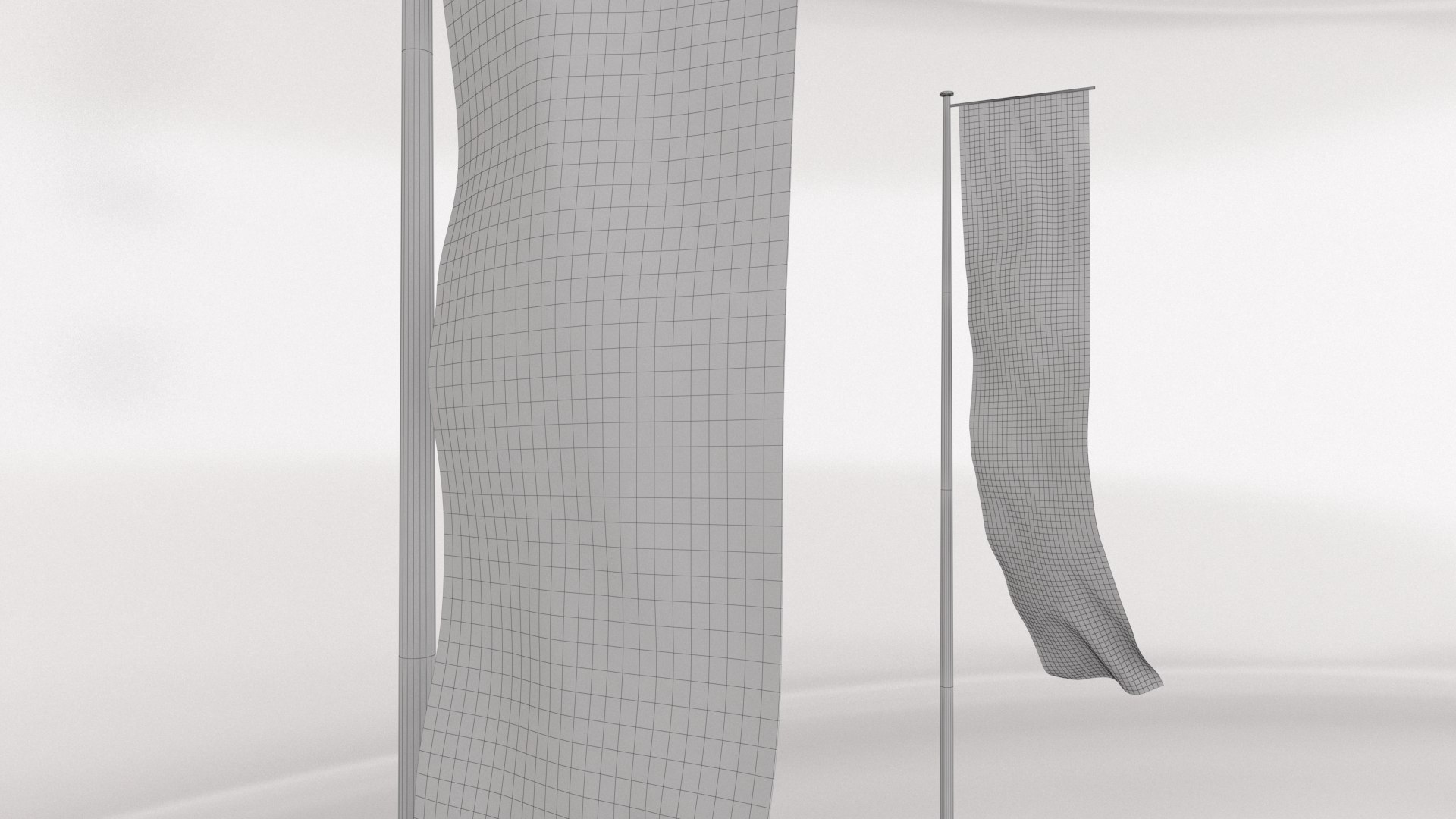 Vertical flag logo animation 3D model - TurboSquid 1481371