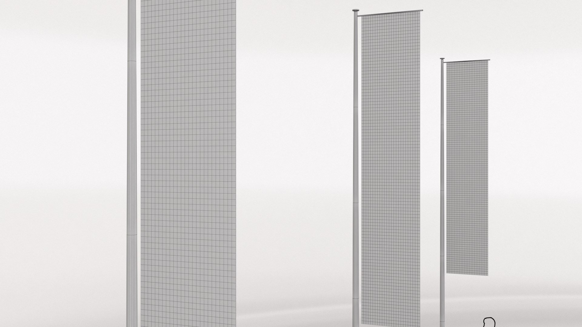 Vertical Flag Logo Animation 3D Model - TurboSquid 1481371