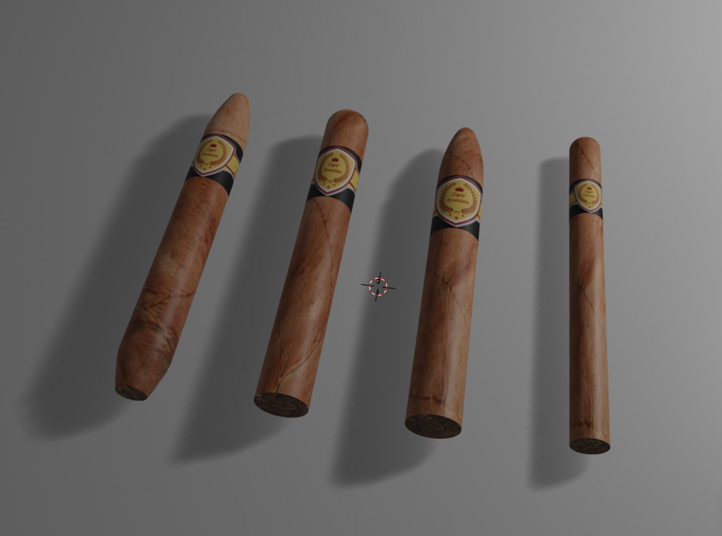 Cigar Pack 3D Model - TurboSquid 1593377