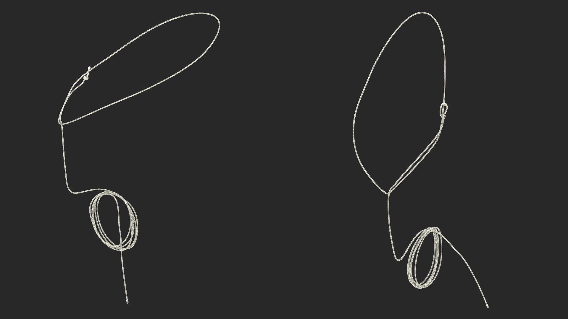 Western Lasso Rope Dynamic Position 3D - TurboSquid 2162341