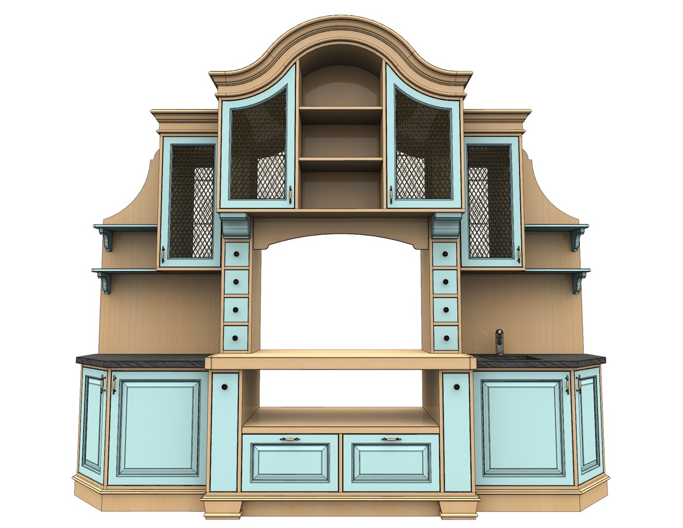 3D Cupboard-01 - TurboSquid 2110715